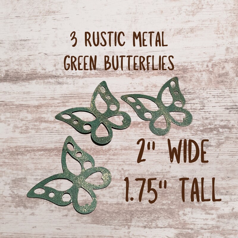Metal Butterfly - Etsy