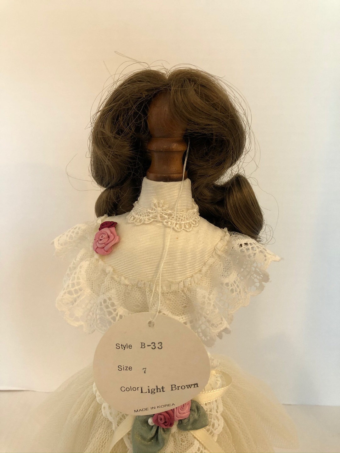 Style B-33 Sidepart Loose Curl, Byron Doll Wigs, Various Sizes and ...