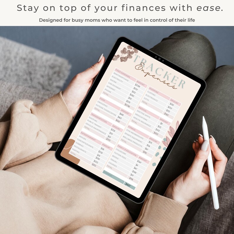 Editable Budget Tracker Bundle | Canva Budget Planner Template ...