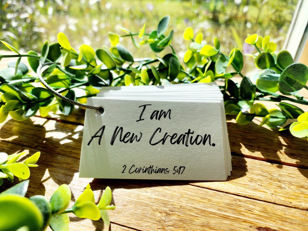 I Am Cards-identity Scripture Cards - Etsy