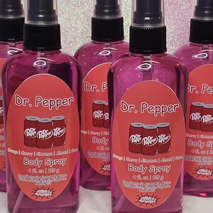 Dr. Pepper Body Spray (4 Oz.) - Etsy
