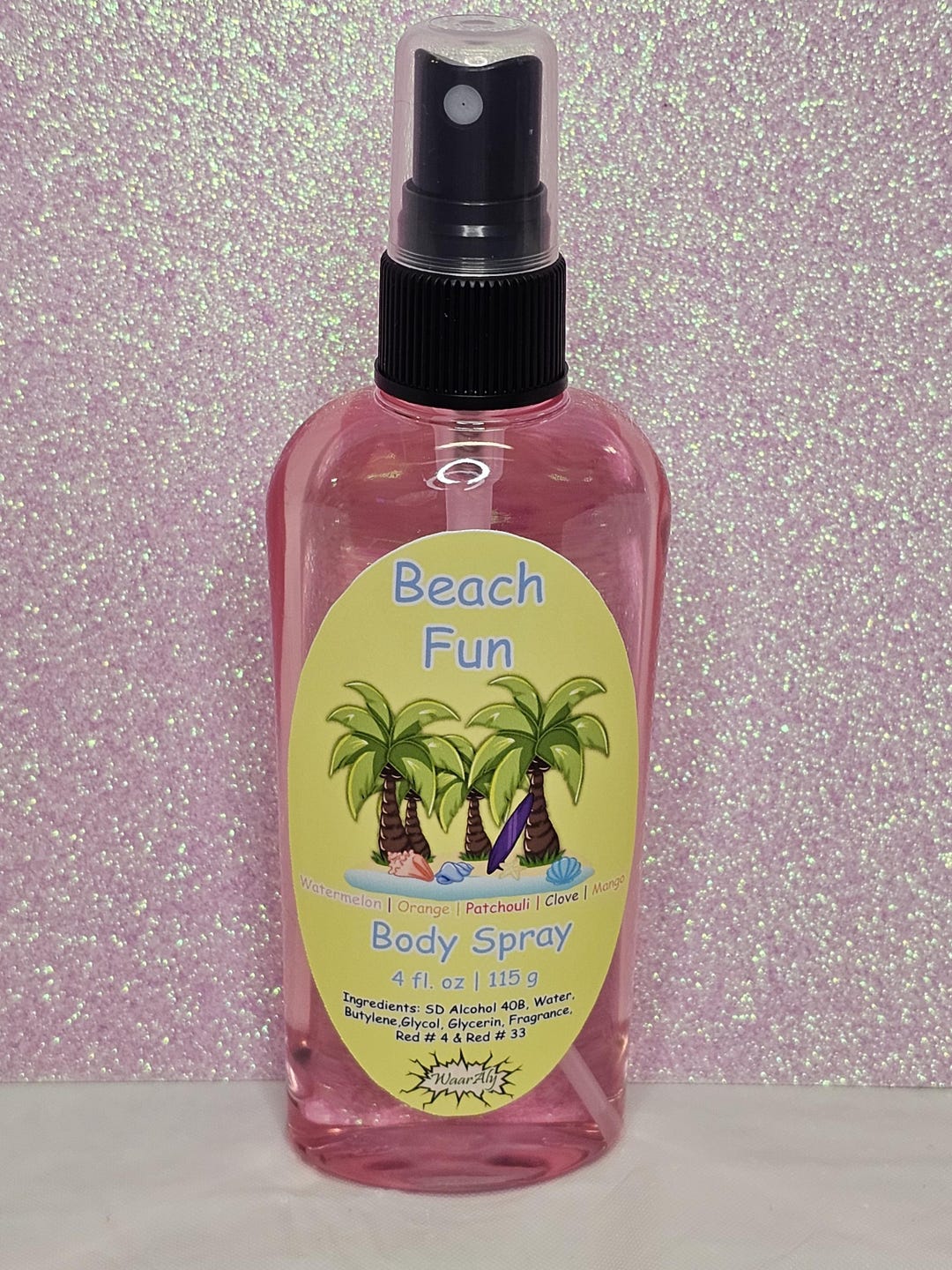 Beach Fun Body Spray (4 Oz.) - Etsy