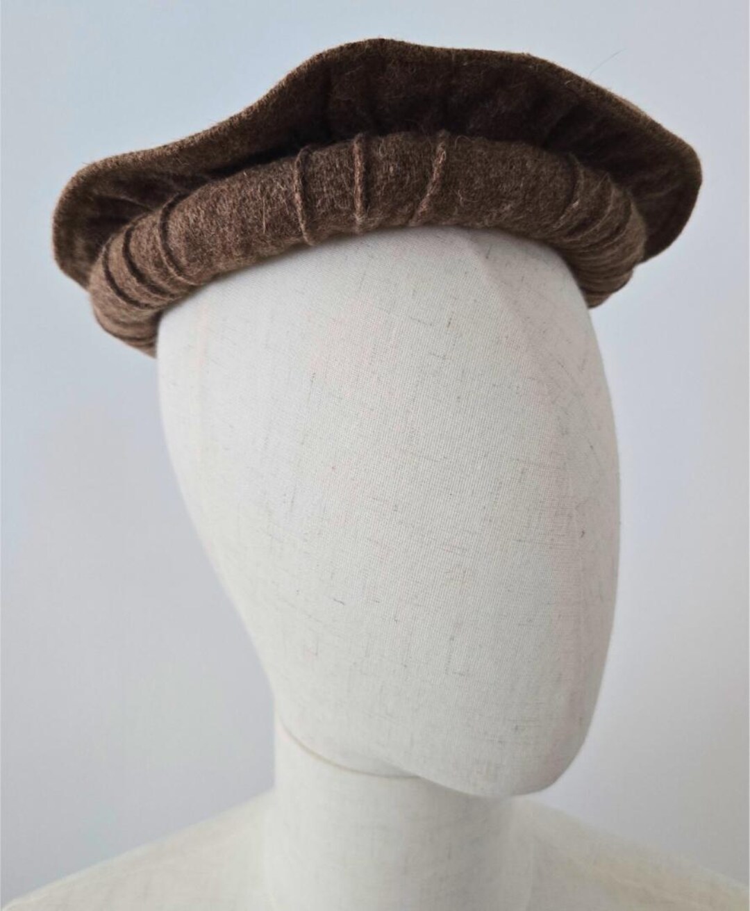 Brown | Pashtun Wool Pakol Hat - Etsy