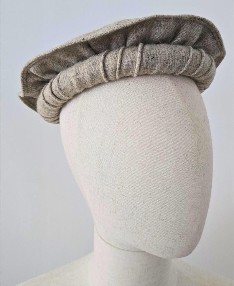 Beige | Pashtun Wool Pakol Hat - Etsy