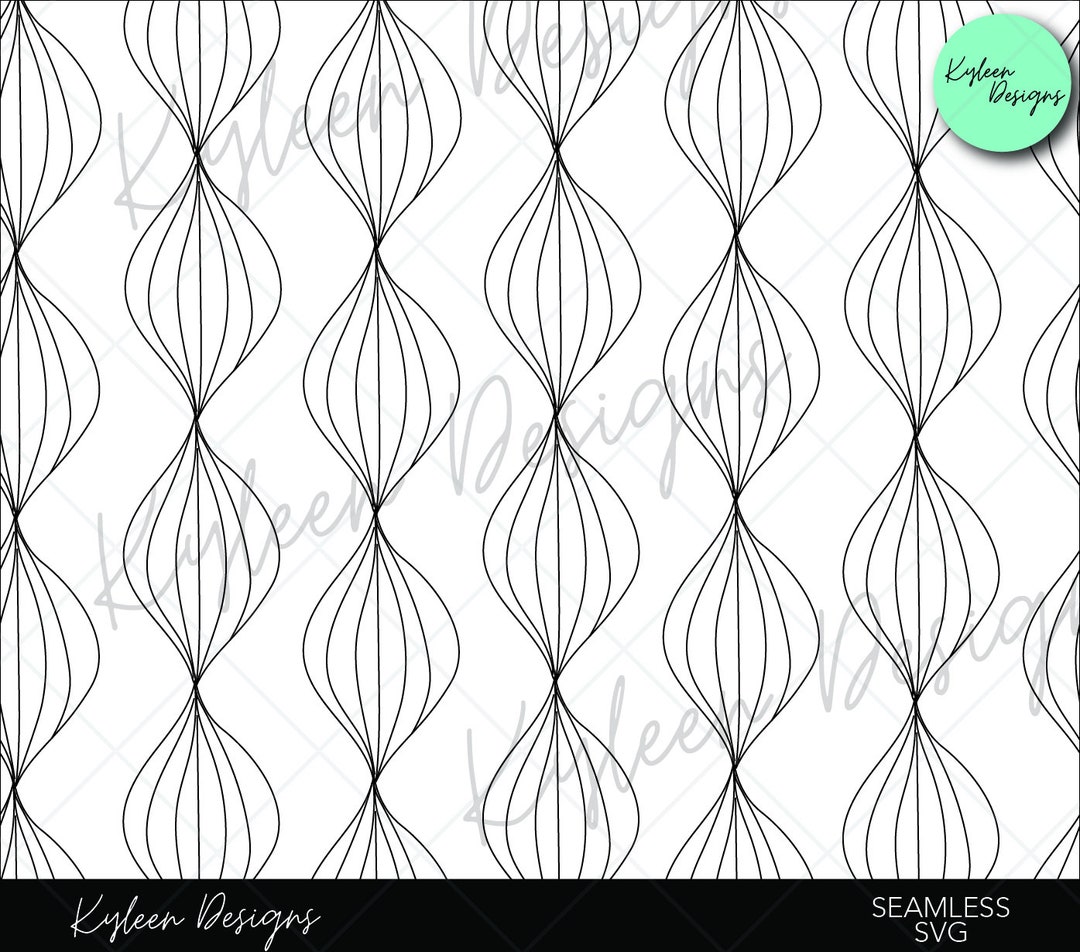 20 Ounce STRAIGHT Seamless Angie Geo SVG PNG File Stencil Template - Etsy