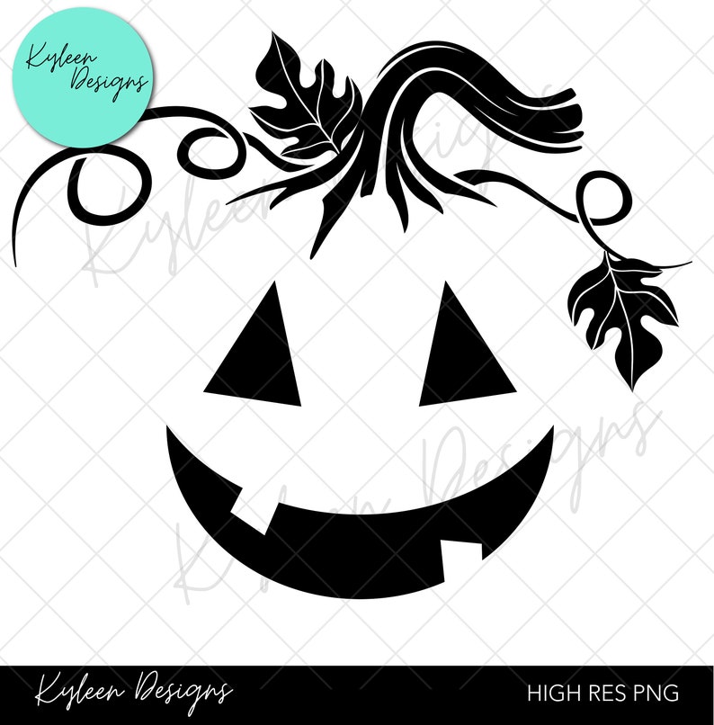 Pumkin Face High Res PNG Digital File - Etsy