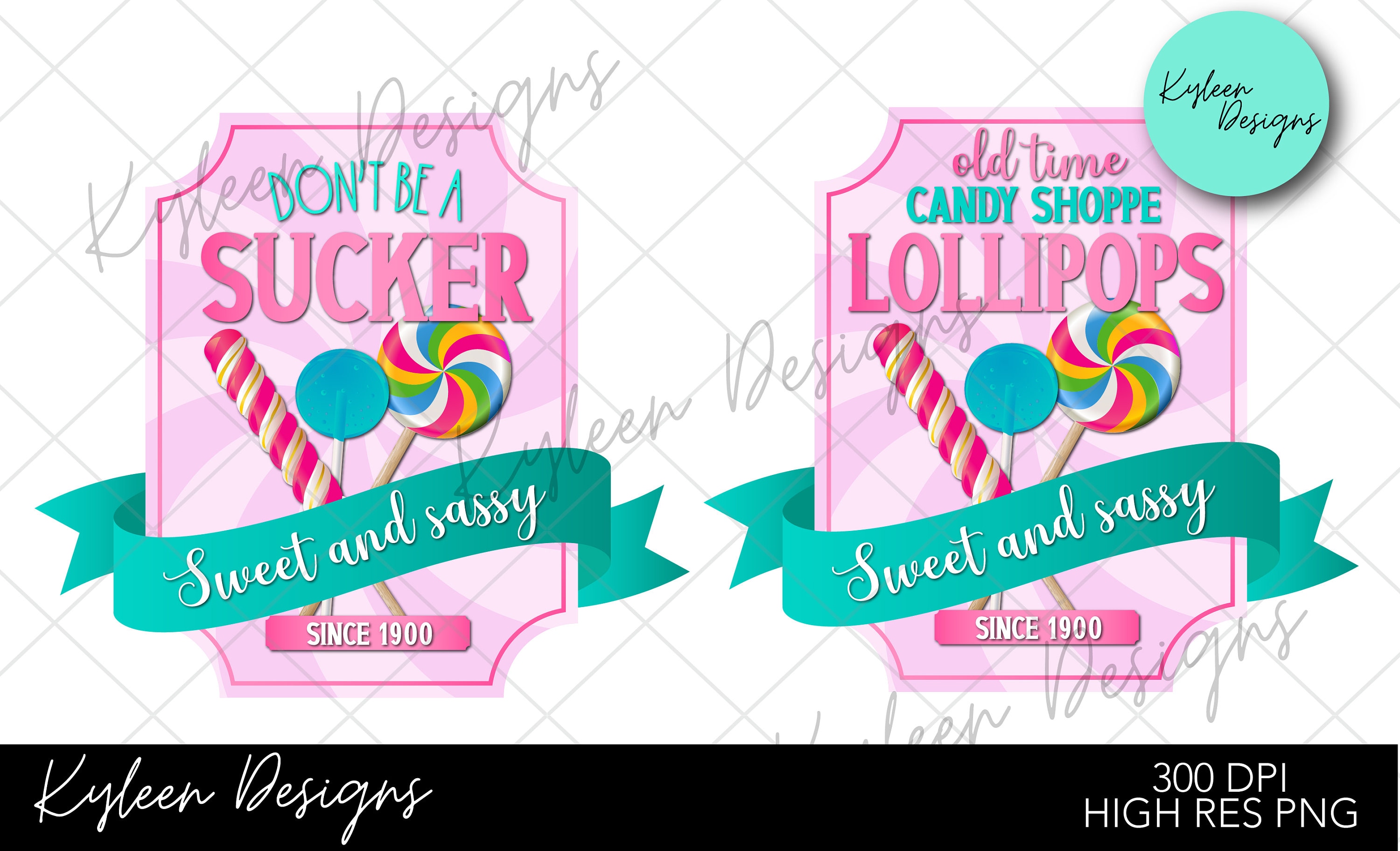 Candy/lollipop Label PNG DIGITAL FILES - Etsy