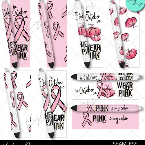 SEAMLESS Esthetician Pen Wraps for Waterslide High RES PNG - Etsy