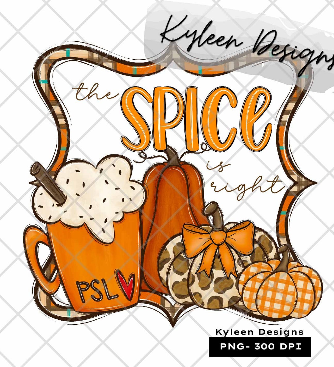 The Spice is Right for Sublimation, Waterslide, DTF, DTG High Res PNG ...