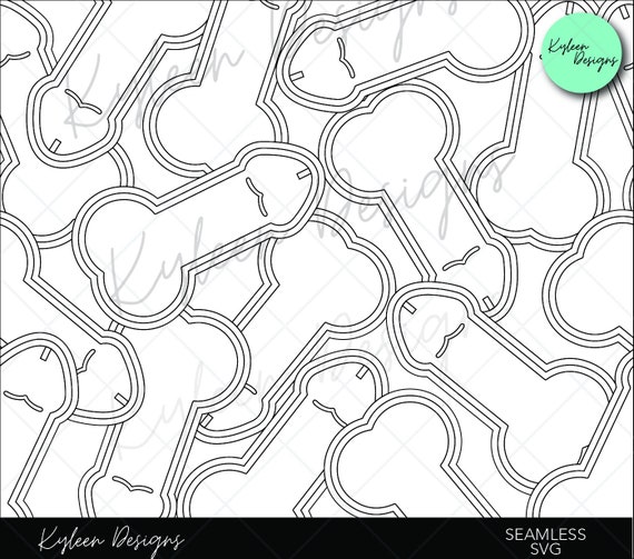 20 Ounce STRAIGHT Seamless Penis Sign Burst SVG PNG File - Etsy