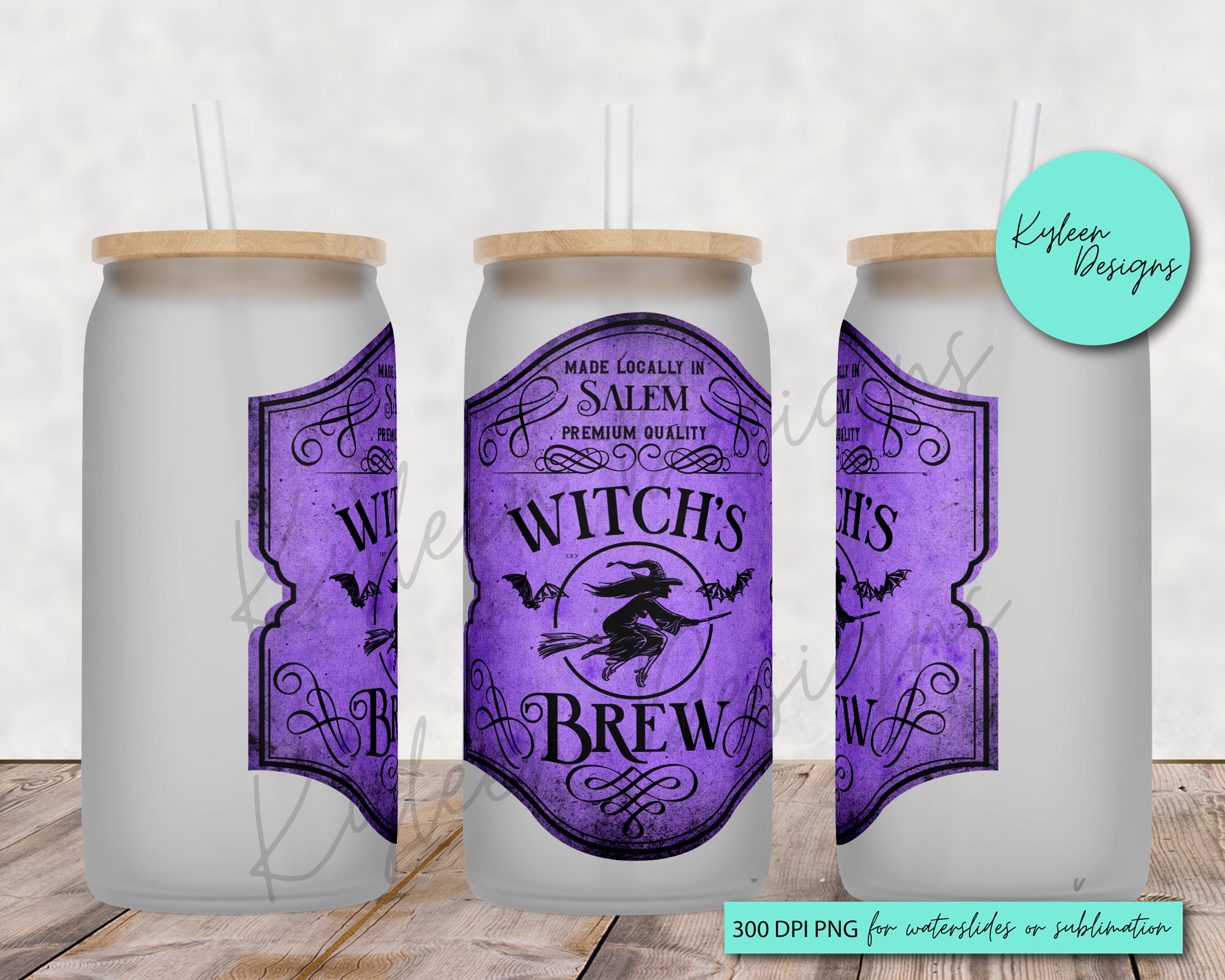 Witches Brew Label High RES PNG for Coffee/beer Glass - Etsy Australia