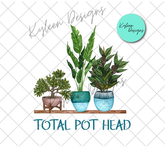 Total Pot Head DIGITAL PNG FILE for Waterslide Sublimation | Etsy