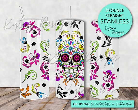 SEAMLESS Sugar Scroll Wrap 20 Ounce Tumbler Wrap for - Etsy