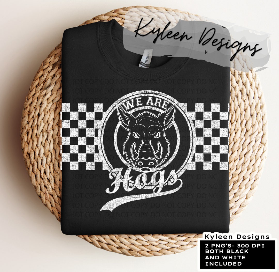 We Are Hogs School Spirit High Res 300 Dpi Pngs Digital File for ...