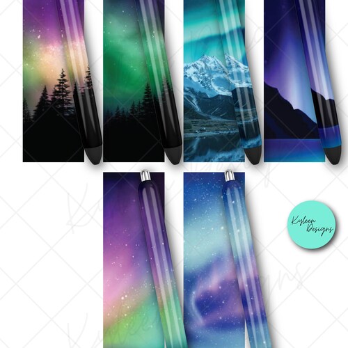 Puzzle Glitter Pen Wrapper™ for Waterslide PNG File - Etsy