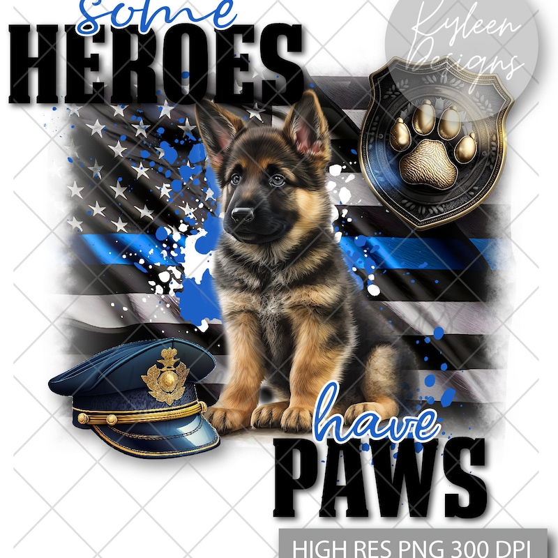 Police Dog Party - Etsy