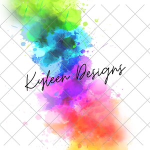 20 Ounce Straight Glitter and Paint Splash Wrap for Sublimation ...