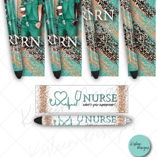 SEAMLESS Nurse Pen Wraps for Waterslide High RES PNG - Etsy