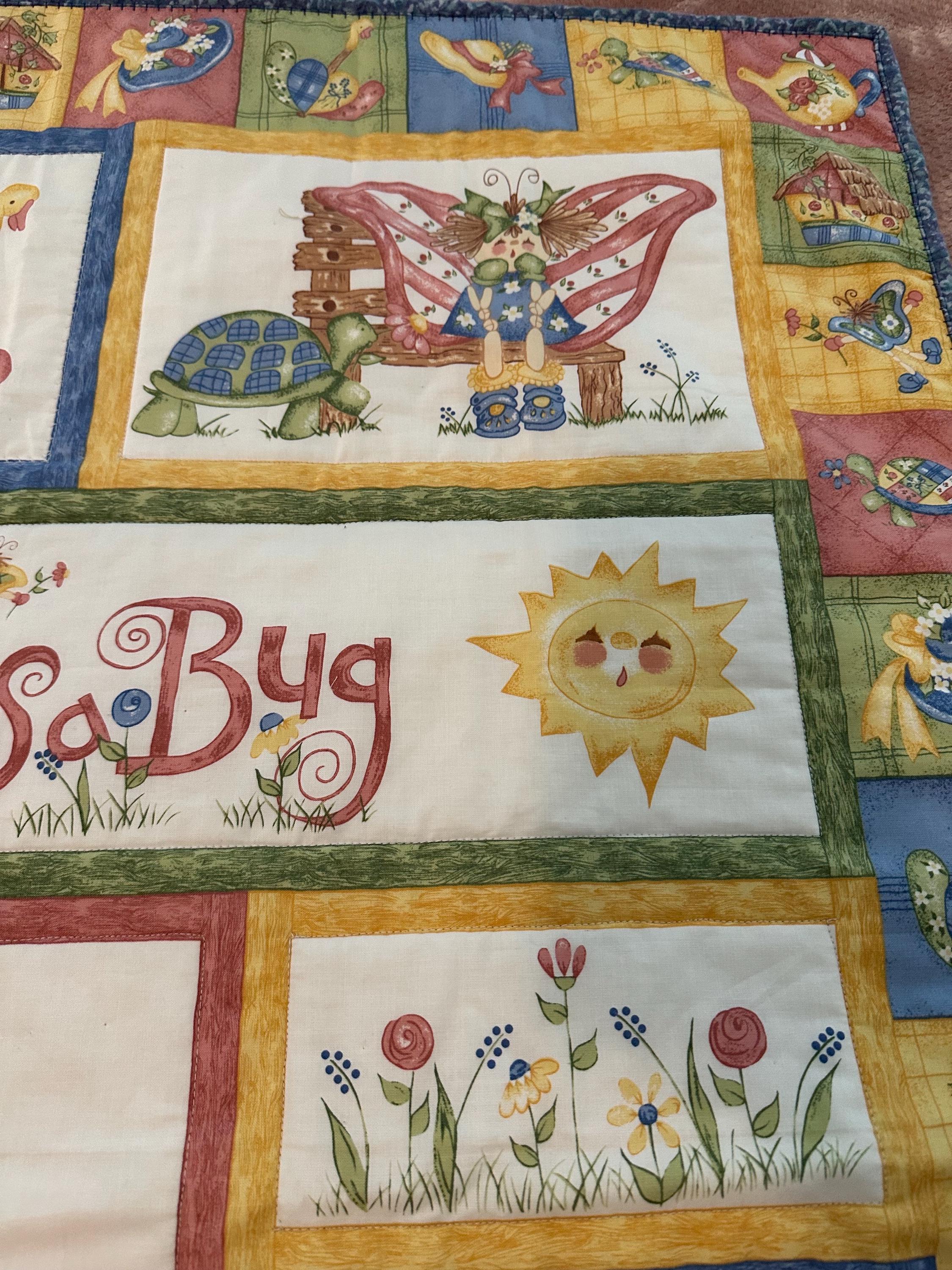 Snug & Bug Baby Quilt - Etsy