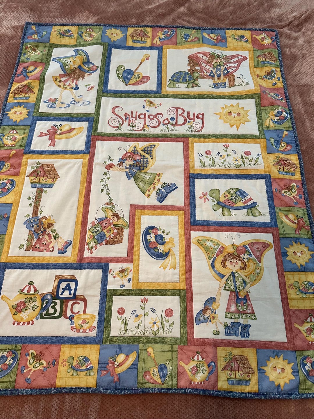 Snug & Bug Baby Quilt - Etsy