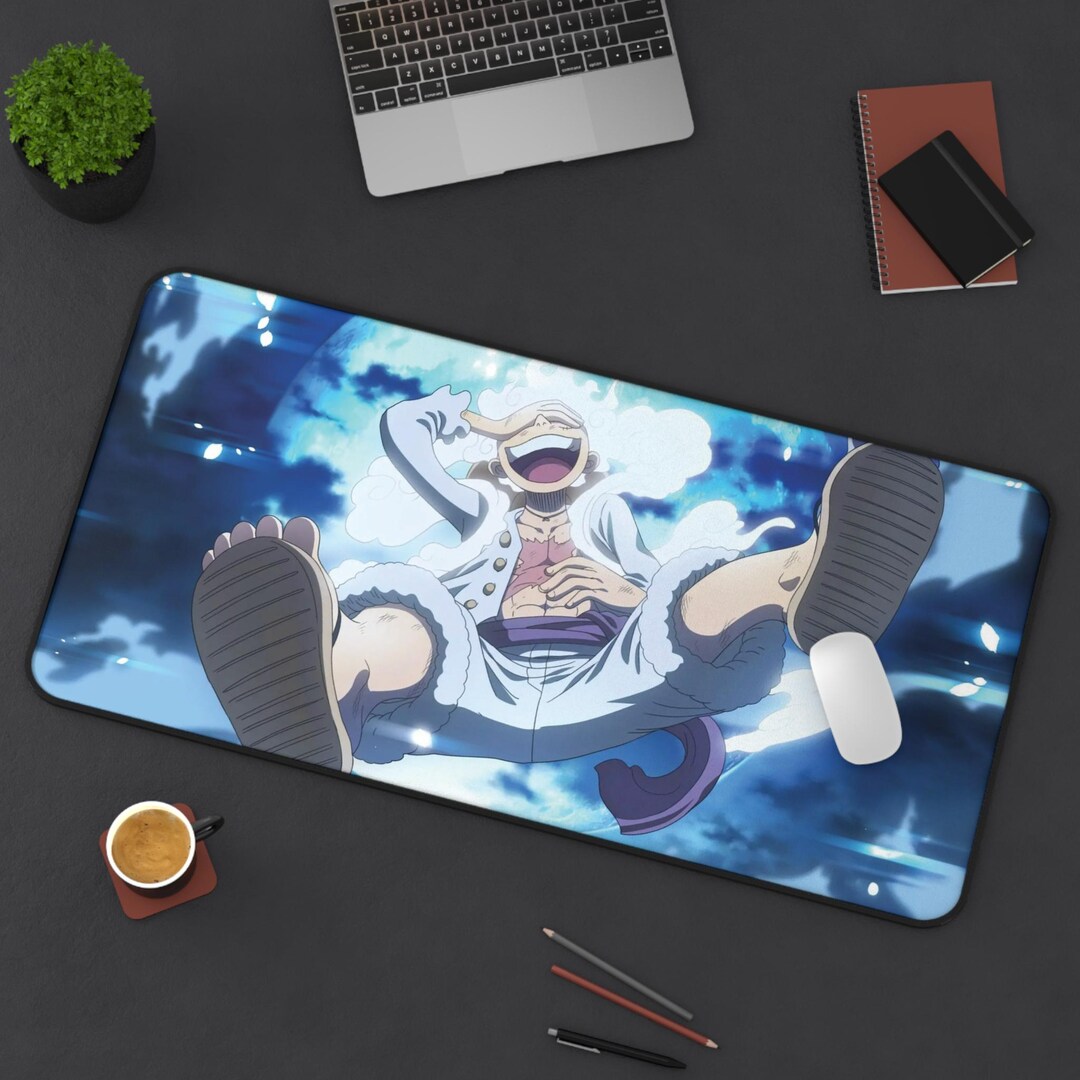 Luffy Gear 5, One Piece Desk Mat Japanese Gaming Accessories, XL Mouse ...