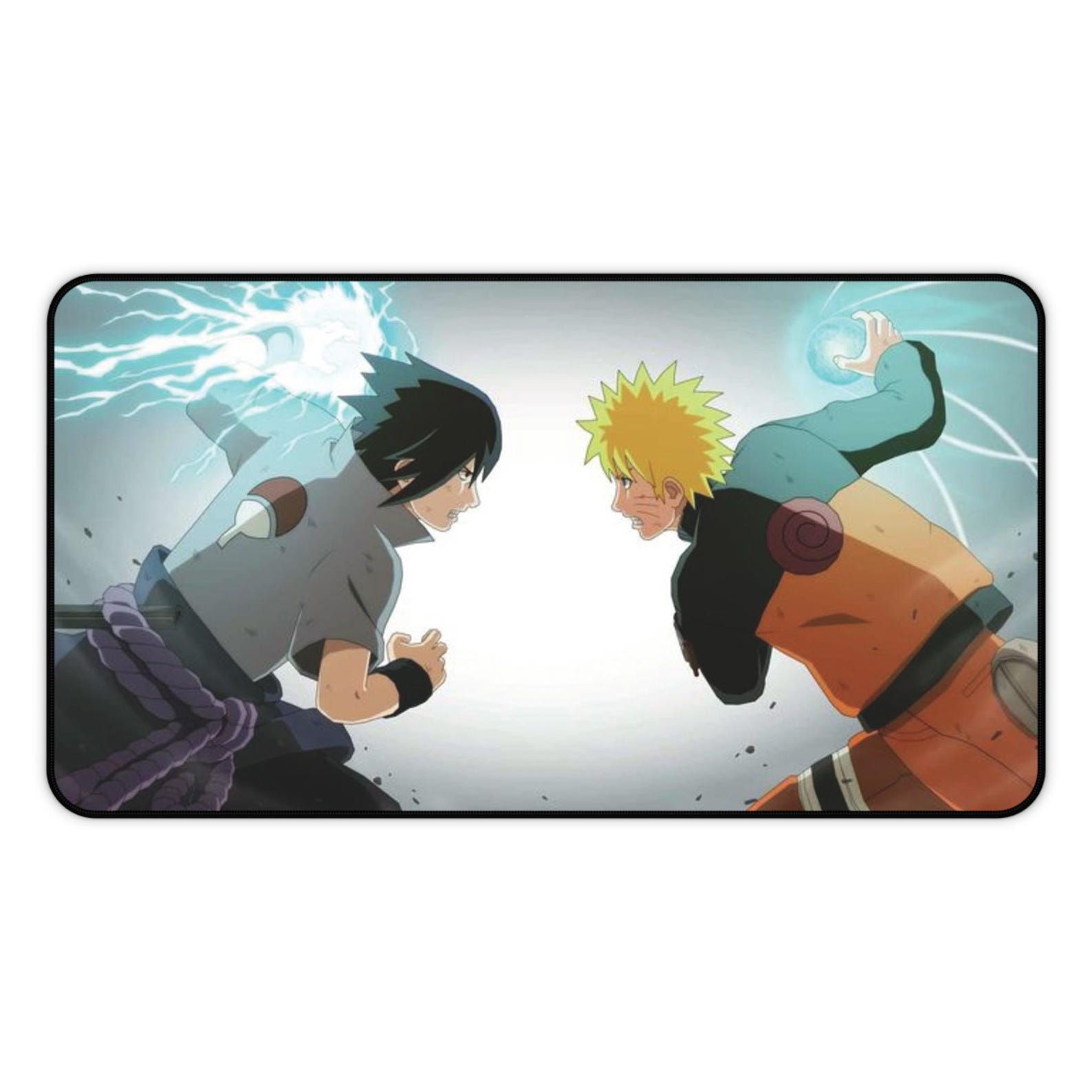 Naruto Intense Battle Desk Mat Legendary Ninja Shinobi Mousepad ...