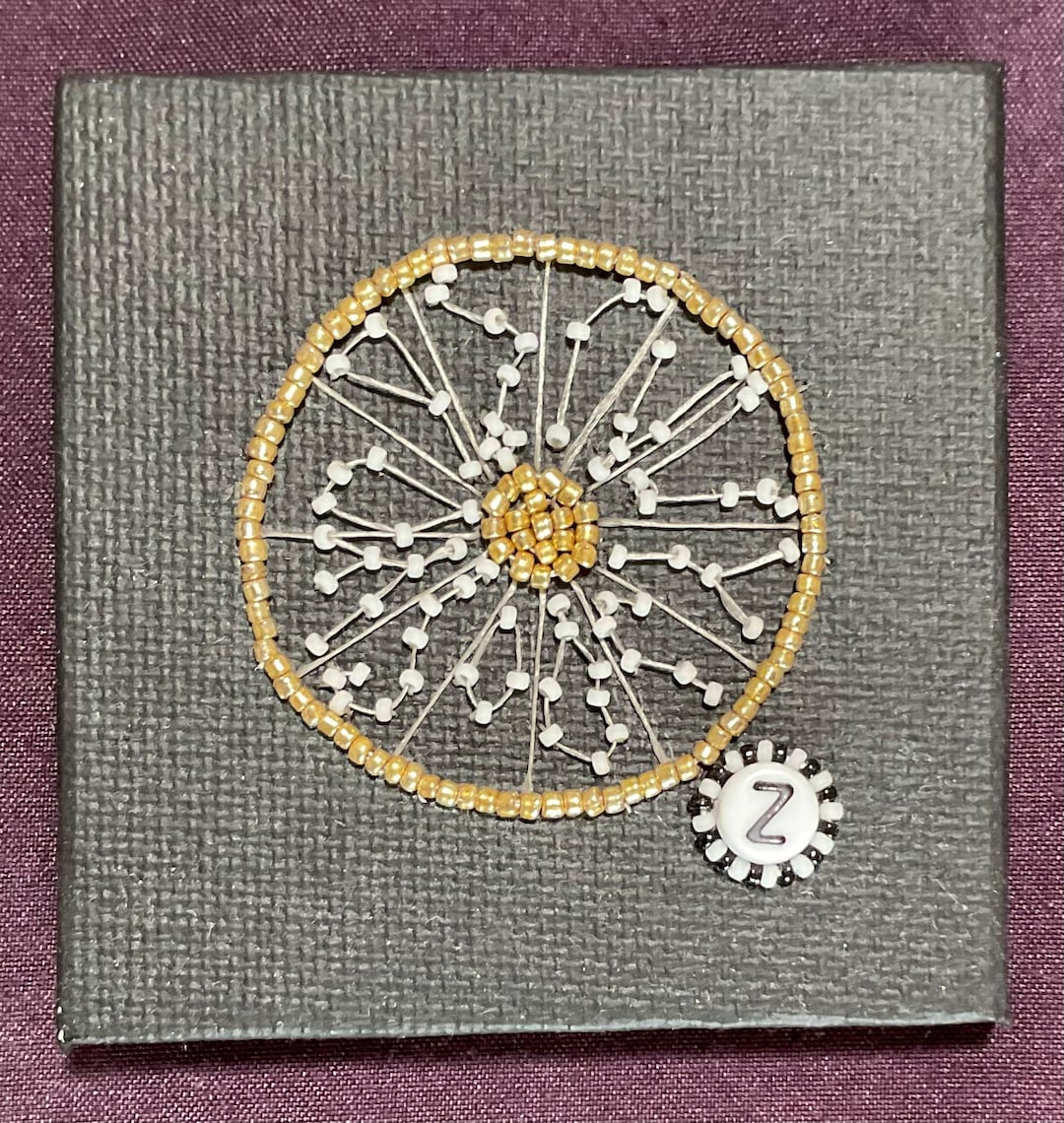 Zodiac - Constellations, Original Mini Bead Artwork Signed by Mel ...