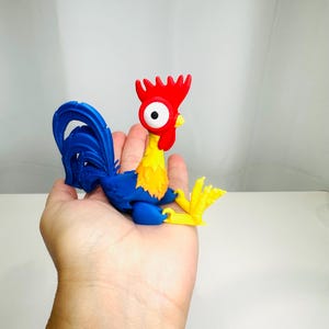 Hey Hey Crazy | Funny Rooster Hei Hei | Poseable Rooster Figurine ...