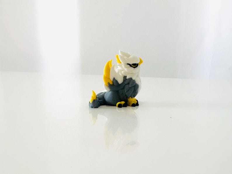 Miniature 3D Printed Griffon Figure: Unique Cartoon Gift - A5 - Etsy