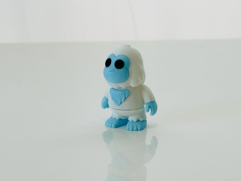 Flexi Bigfot Yeti Articulated Fidget | Flexi Figurine | Colored Figure ...