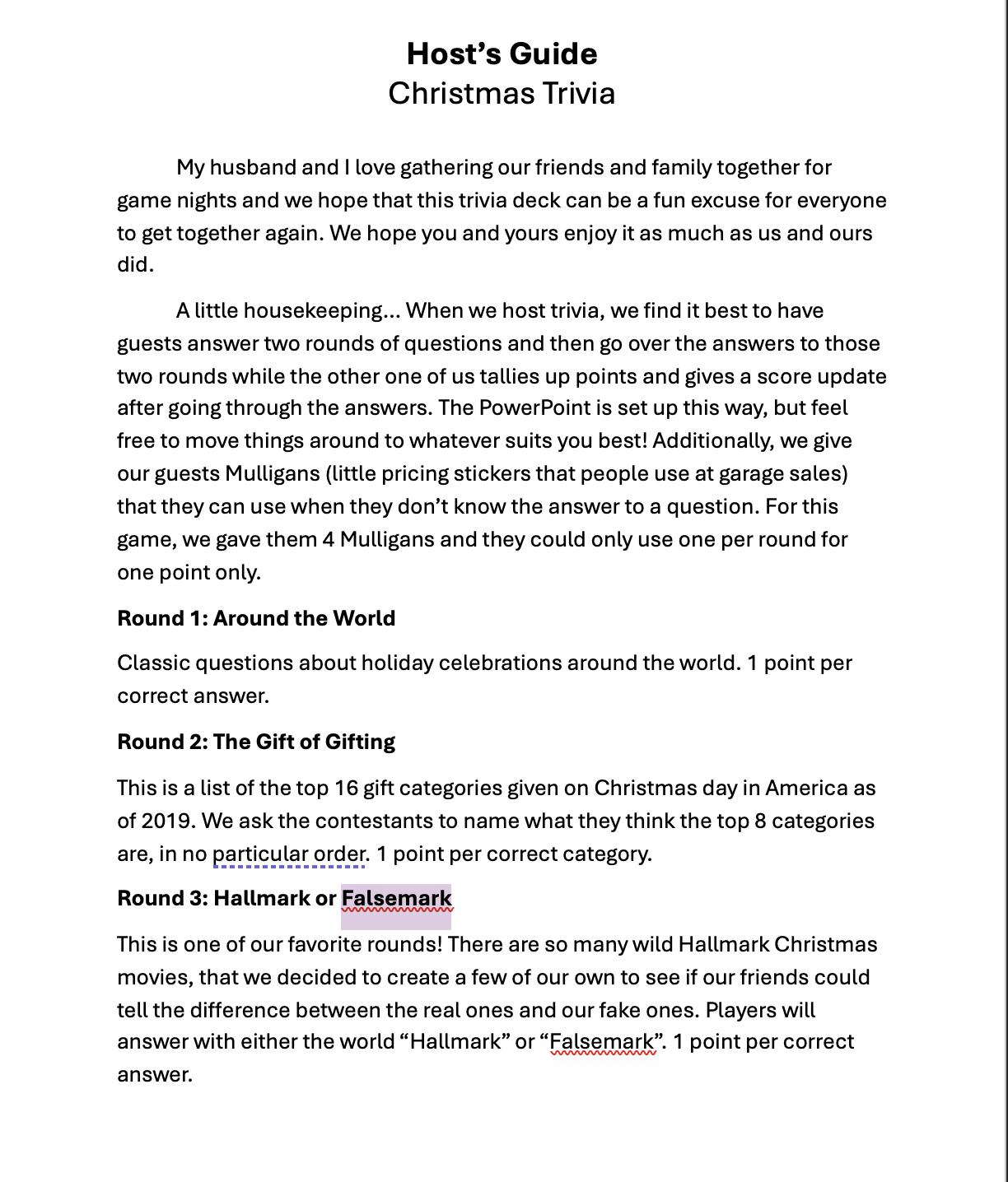 Christmas Trivia Slideshow With Answers - Etsy