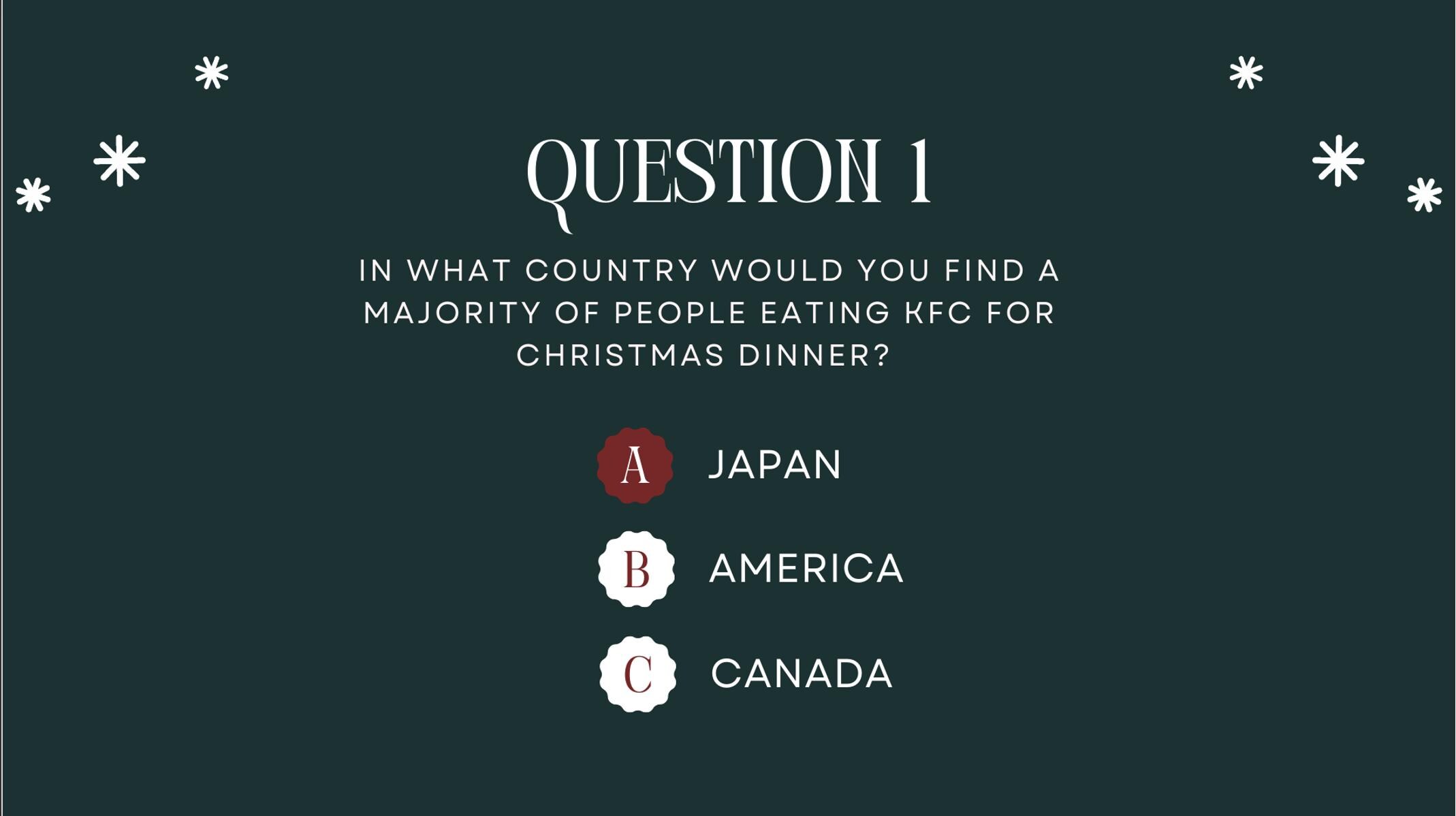 Christmas Trivia Slideshow With Answers - Etsy