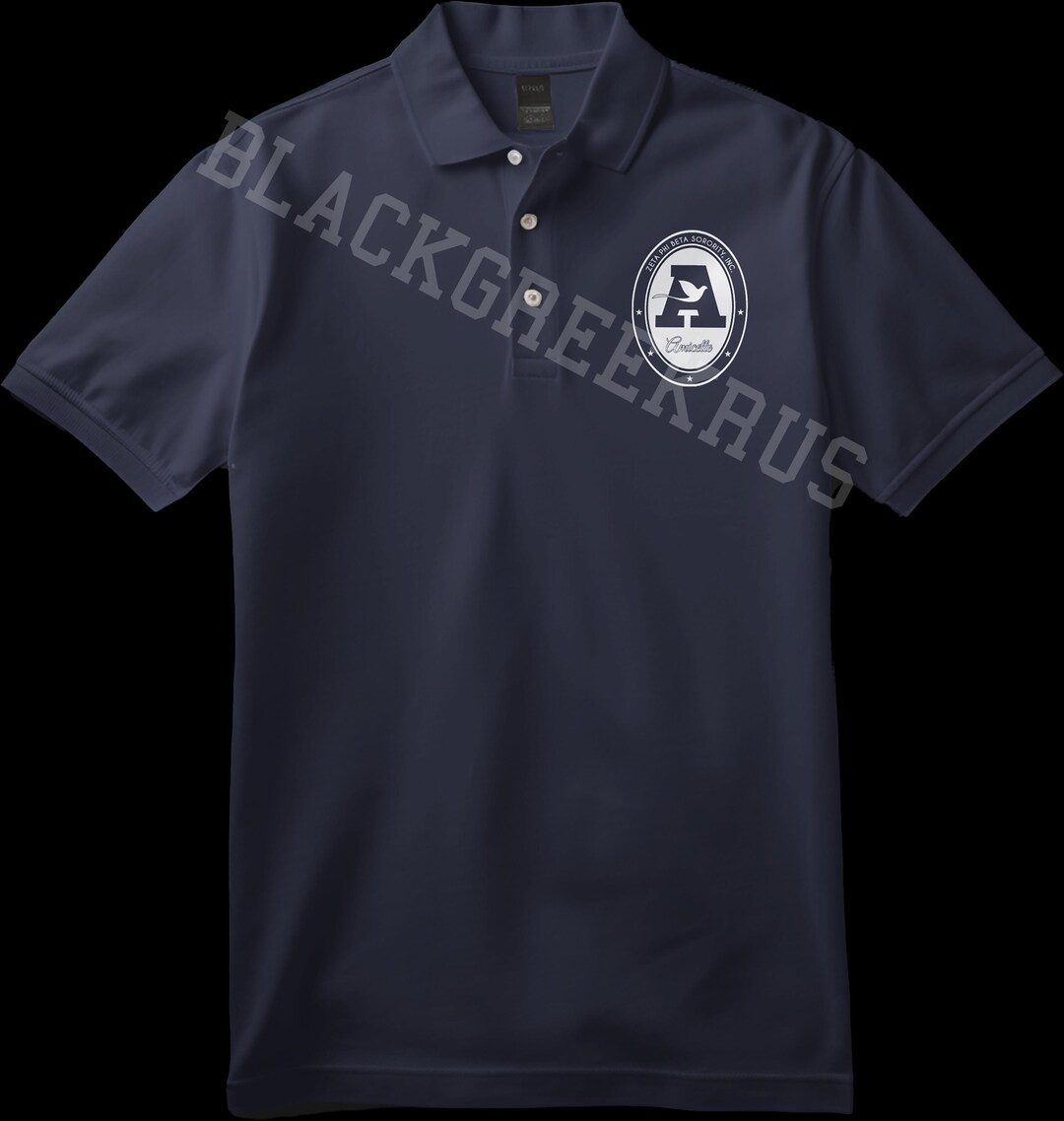 Amicette Club Polo Non-embroidery | Amicette Club Polo | Zeta Phi Beta ...