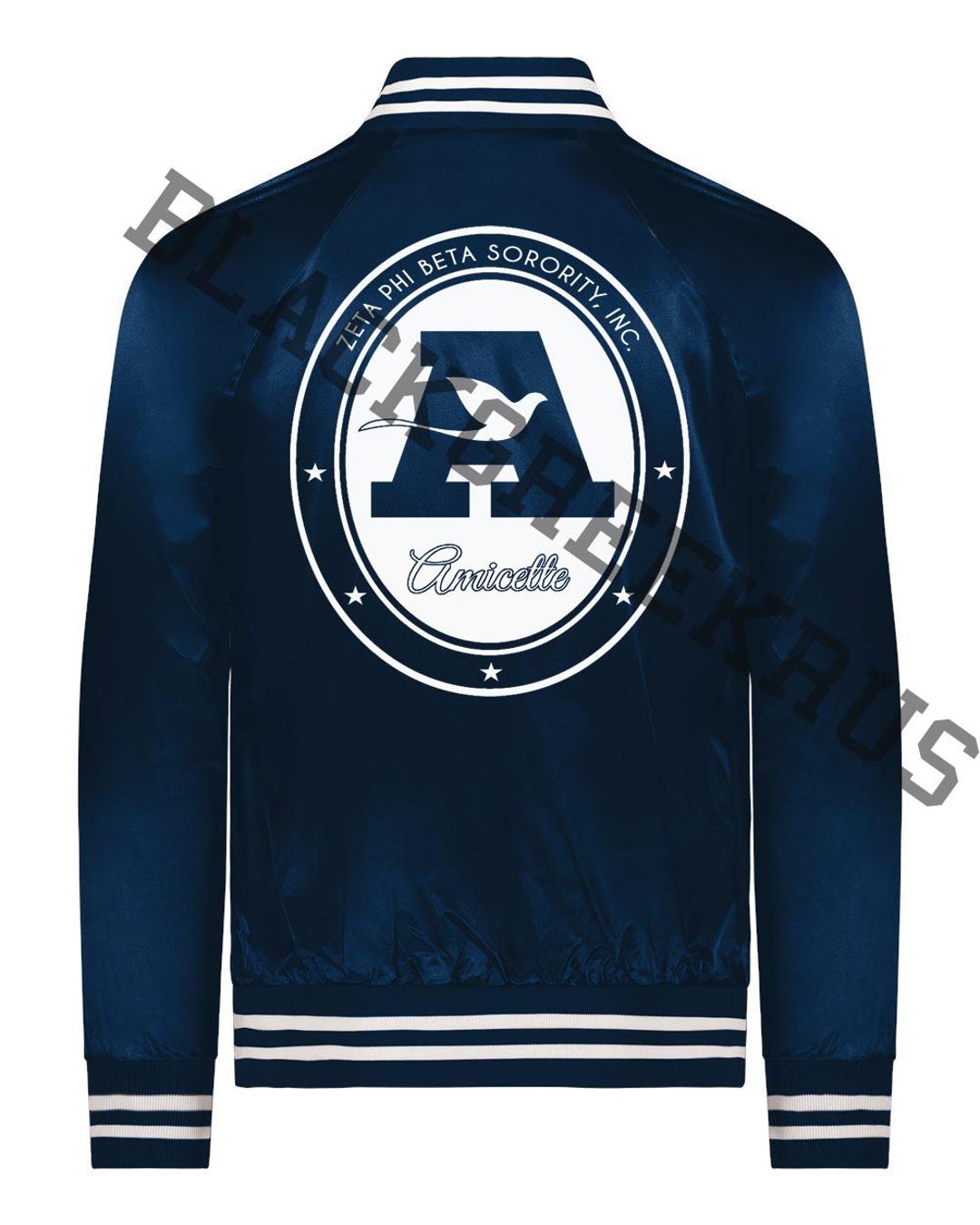 Amicette Club Satin Light Jacket | Amicette Club Jacket | Zeta Phi Beta ...