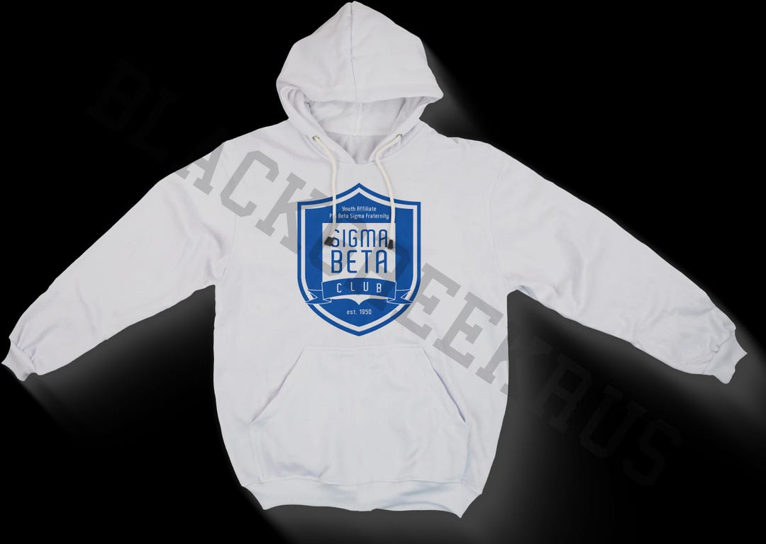 Sigma Beta Club Hoodie | Sigma Beta Club Hoodie | Phi Beta Sigma Youth ...