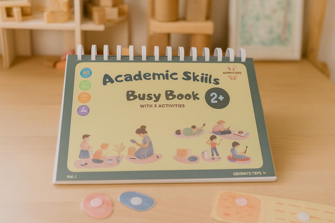 Toddler Activity Binder, Fine Motor & Early Logic Printables ...