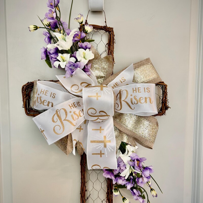 Christian Wreath - Etsy