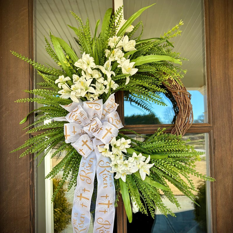 Religious Wreath - Etsy