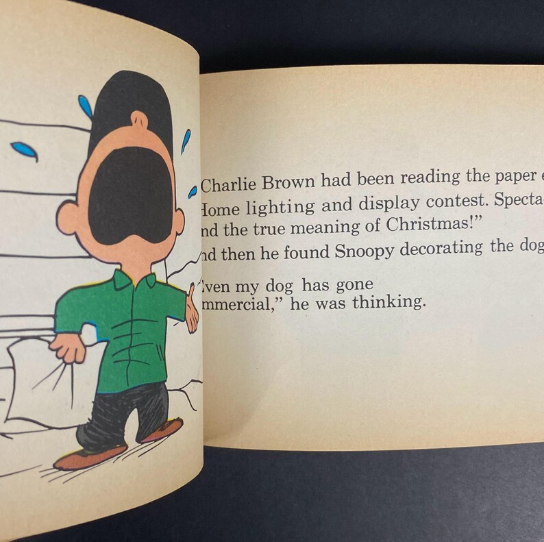 A0041 A Charlie Brown Christmas Collect Peanut Book / Frist Edition ...