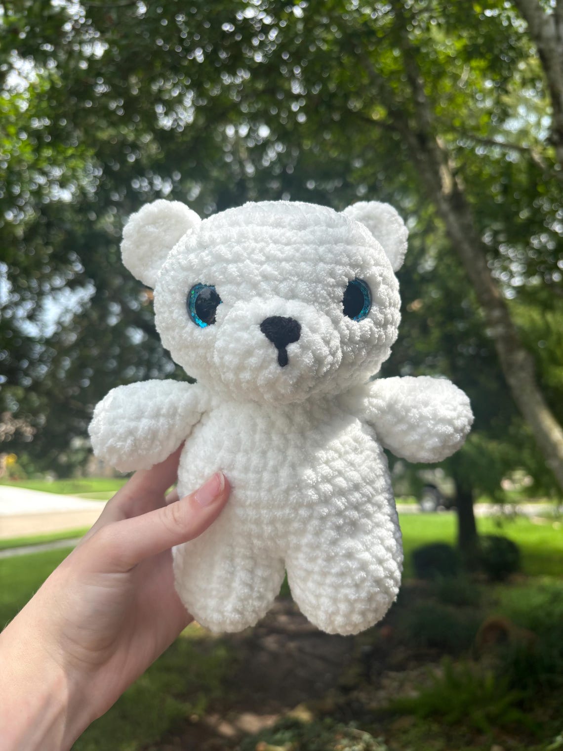 Snowball the Polar Bear Crochet Pattern! PDF DIGITAL DOWNLOAD (pattern ...