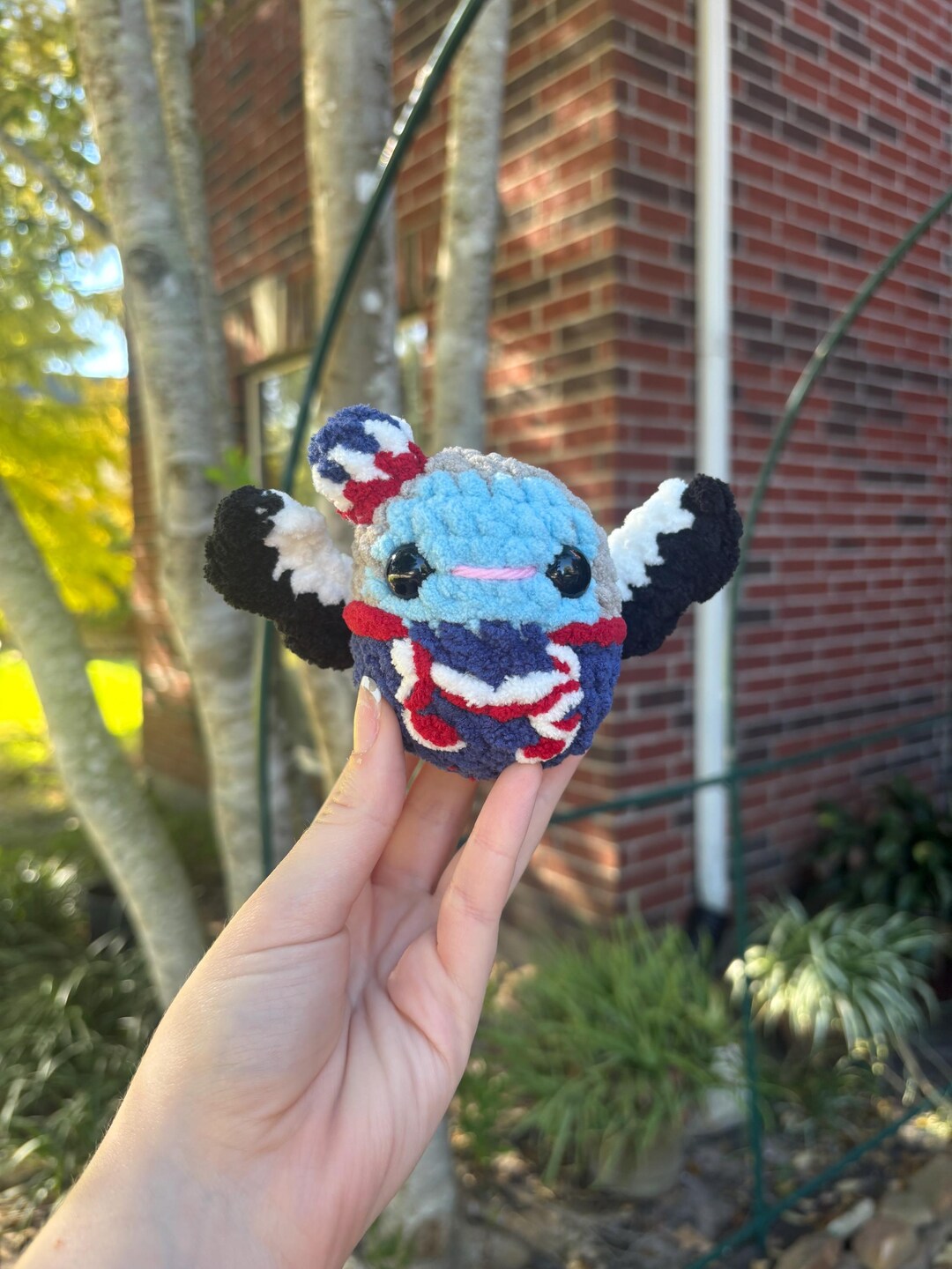 Mini Flying Monkey Crochet Plushie Gift - Etsy