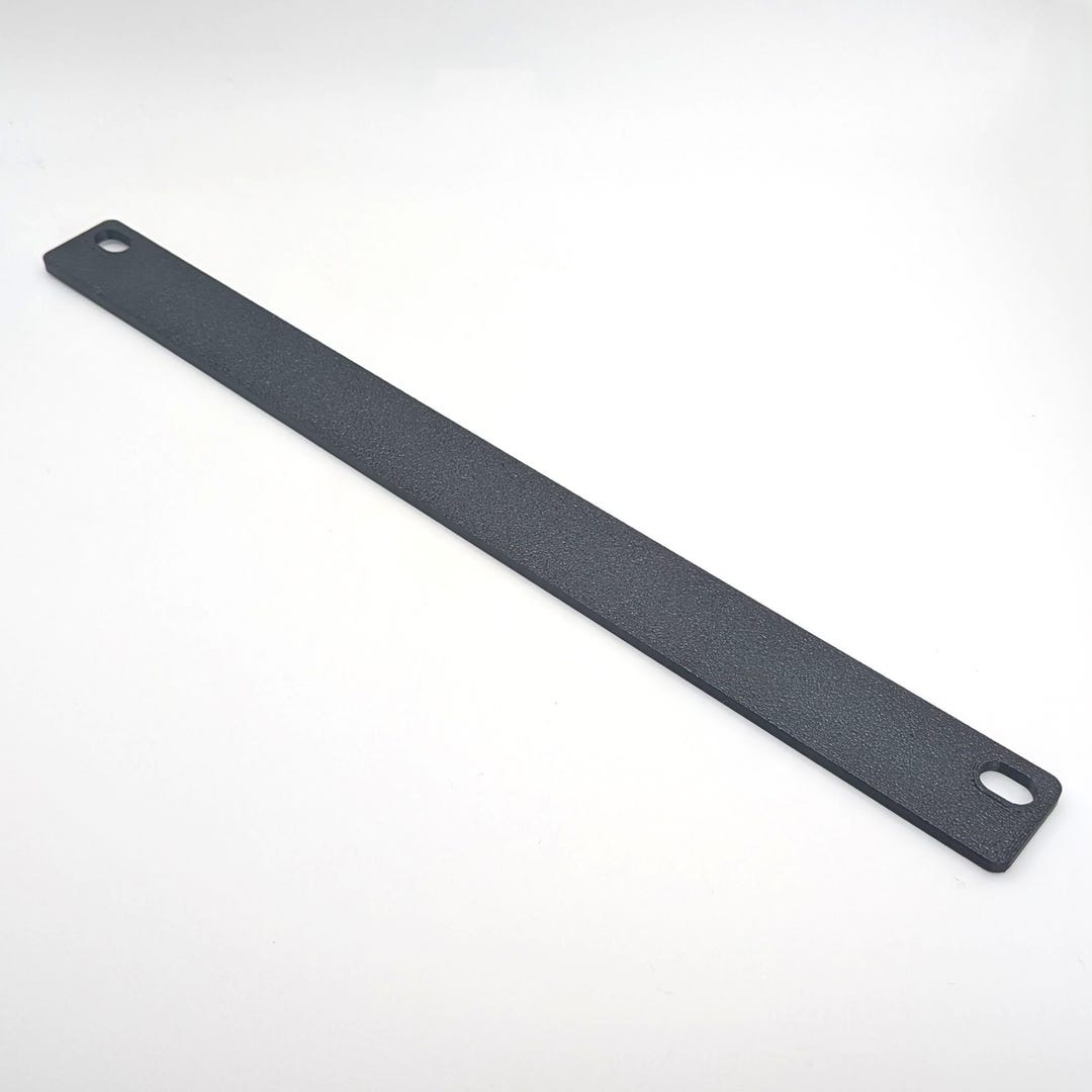 0.5U Server Rack Blank – 10 Inch Panel – Black or White PETG – Textured ...