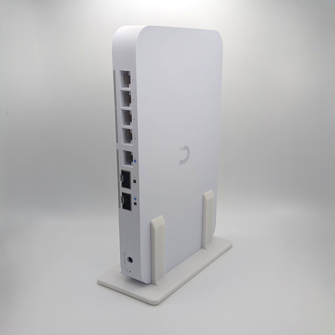Unifi Cloud Gateway Fiber Stand With Non-slip Silicone Feet | Custom ...