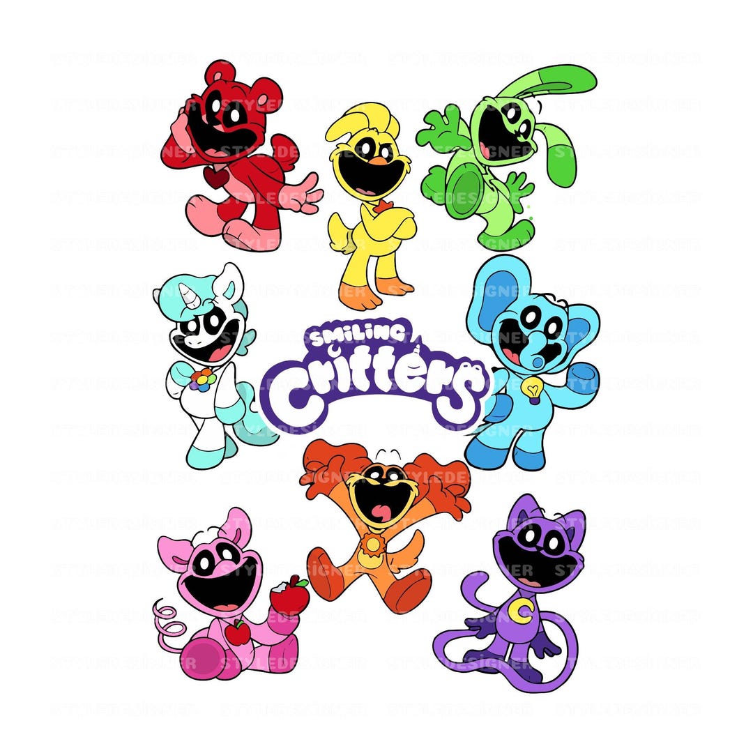 Smiling Critters Png,smiling Critters Cartoon,smiling Critters Friends ...