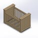 Simple Wood Crib Plans (with Optional Shelving) - Etsy