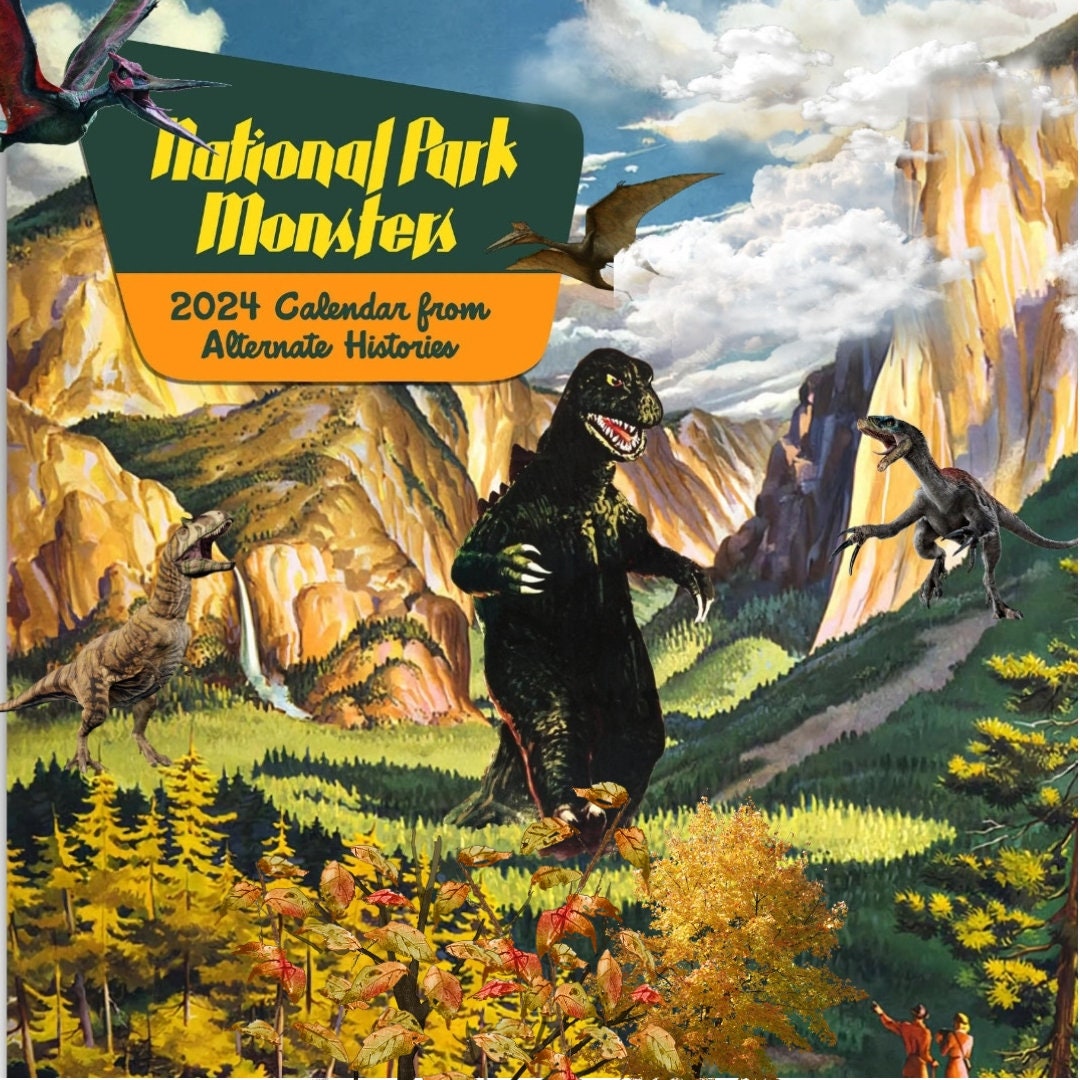 2024 National Park Monsters Calendar - Etsy
