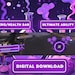 Neon Purple Overwatch Overlay for Streaming | Moira Overlay | Overwatch ...