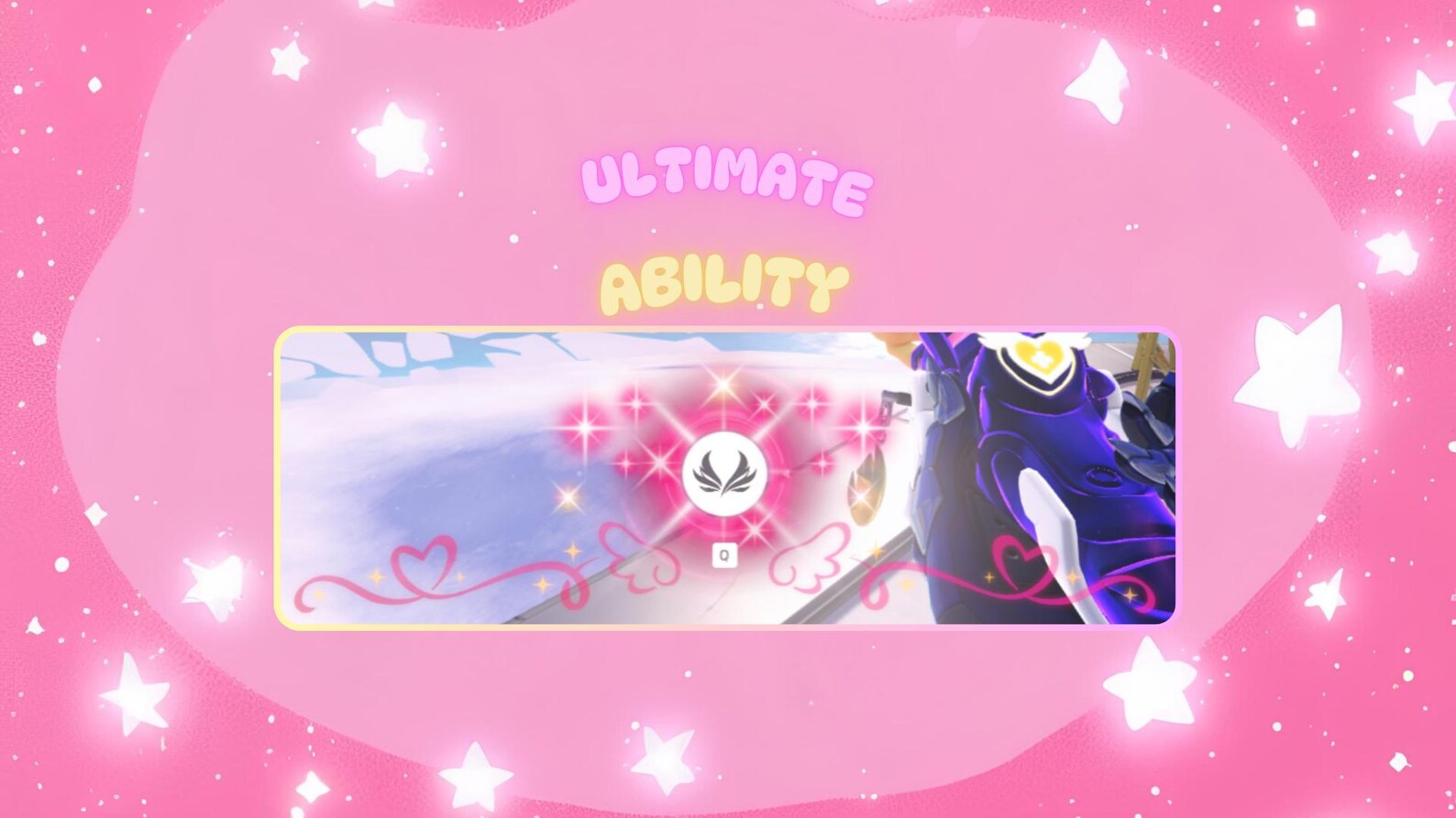 Mercy Mythic Pink Overwatch Overlay for Streaming | Mercy Overlay ...