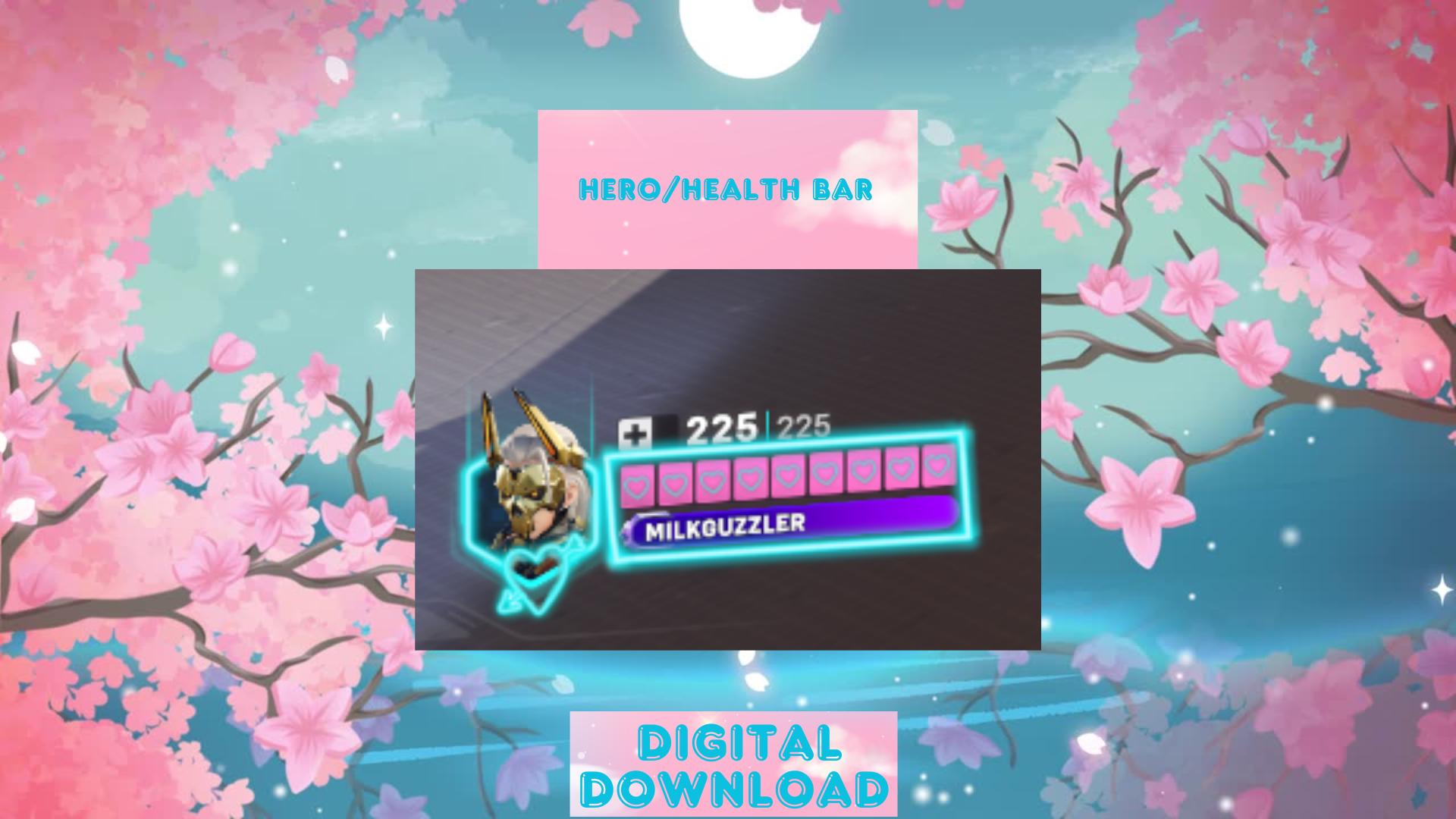 Neon Blue Overwatch Overlay for Streaming Twitch Youtube Tiktok Overlay ...
