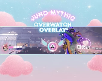 Mercy Mythic Pink Overwatch Overlay for Streaming | Twitch - Youtube ...